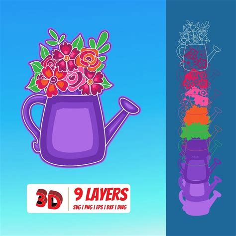Cute Watering Can Clip Art