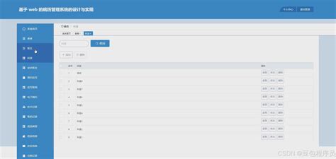 Nodejs基于vuejs的电子病历档案管理系统 Csdn博客 Nodejs基于vuejs的电子病历档案管理系统 Csdn博客