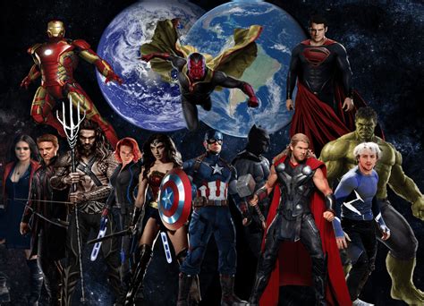 Sfondo Avengers Vs Justice League Marvel And Dc To Republish Lost