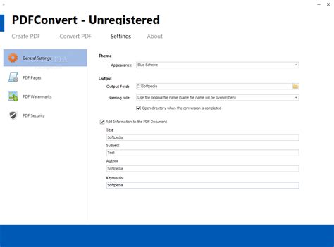 PDFConvert Download Softpedia