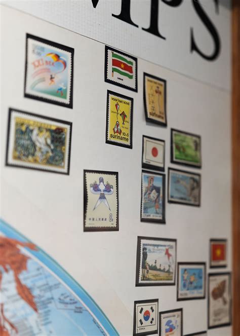 Postage Stamps World Kite Museum