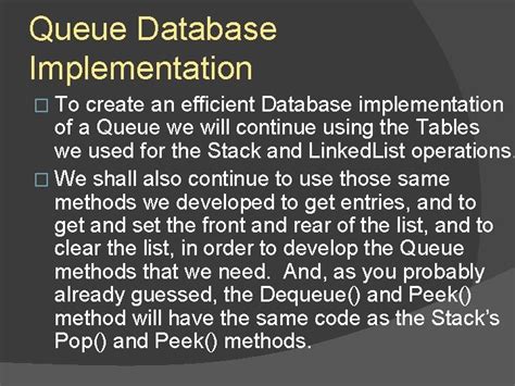 Data Structures And Database Applications Queues In C