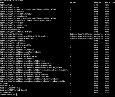 Unable To Decrypt Dataset Truenas General Truenas Community Forums