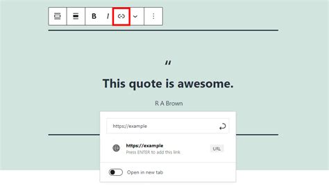 How To Use The Wordpress Pullquote Block
