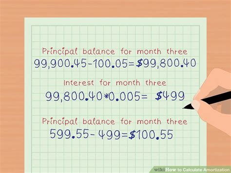 How To Calculate Amortization 9 Steps With Pictures Wikihow