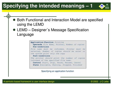 Ppt A Semiotic Based Framework To User Interface Design Powerpoint
