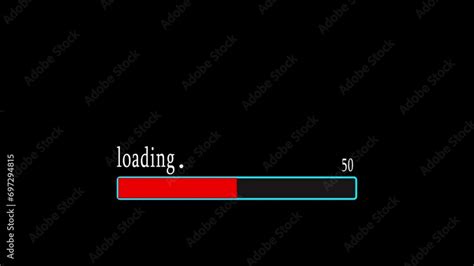 futuristic loading bar sending bar status bar loading process