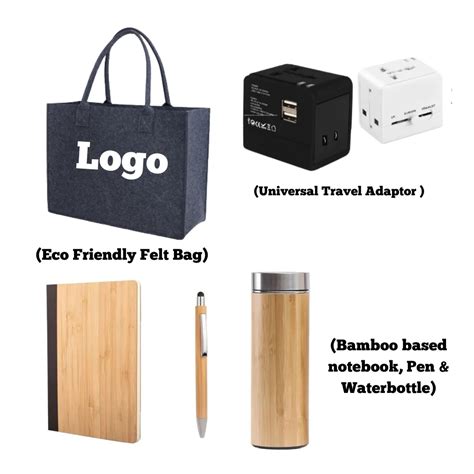 Eco Friendly Onboarding Kit With Travel Adaptor Eco Fri