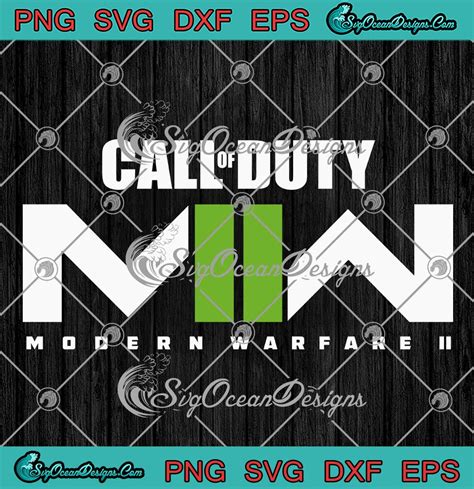 Call Of Duty Modern Warfare 2 Svg Video Game T For Gamer Svg Png