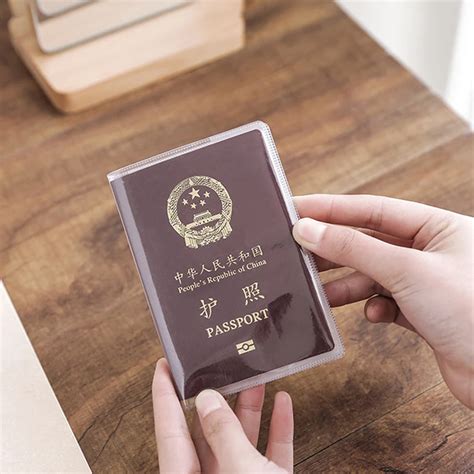 Прозрачная Обложка для паспорта для мужчин и женщин водонепроницаемый защитный чехол из ПВХ для