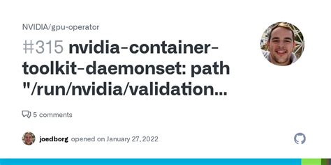 Nvidia Container Toolkit Daemonset Path Runnvidiavalidations Is