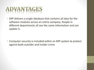 Presentation On ERP PPTX