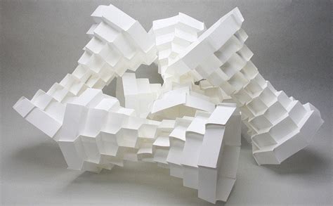 Neat 3 Dimensional Paper Pieces • Origami Works By Jun Mitani 2d Graphic Design
