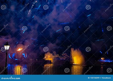 Illuminations Reflections Of Earth In Epcot At Walt Disney World Resort 12 Editorial Stock Image