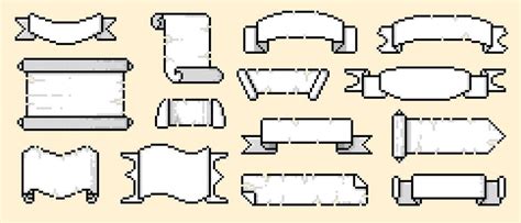 Pixel Scroll Vector Art Icons And Graphics For Free Download