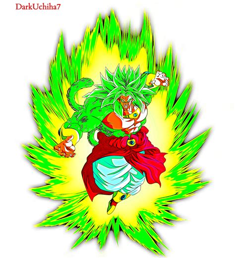 Limit Breaker Ssj4 Broly Full Power By Darkuchiha7 On Deviantart
