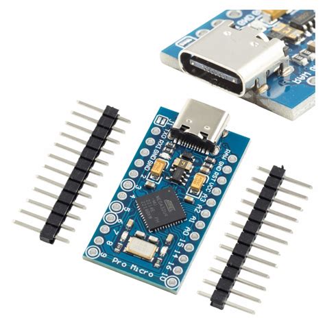 Pro Micro Leonardo Moduł Zgodny Z Arduino Usb C Klon Z Atmega32u4 16mhz