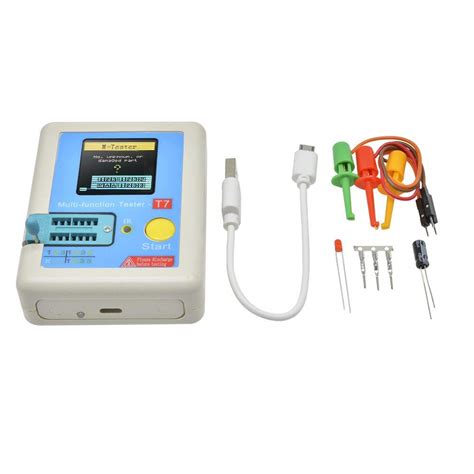 Diymore Lcr T7 Transistor Tester Multifunctional Tft Transistor Tester Graphic Display