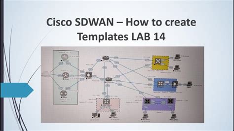 How To Create Cisco Sdwan Viptela Templates Lab 14 Viptela Ciscosdwan Sdwan Template