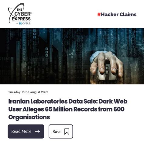 The Cyber Express On Linkedin Cybersecurity Databreach Threatintelligence Darkweb Hackernews