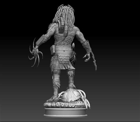Predator Wolf 3d Model By Andreyad77