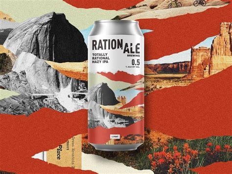 Rationale Brewing Craft Beer Brands Bottle Label Design Brewing