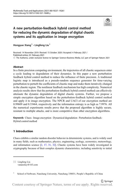 A New Perturbation Feedback Hybrid Control Method For Reducing The Dynamic Degradation Of