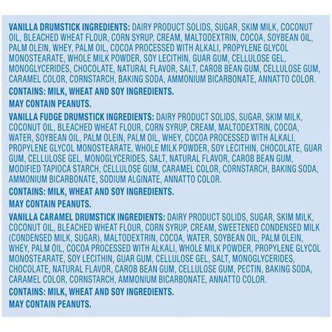 Buy Drumstick Cookie Dipped Variety Pack Vanilla Fudge Vanilla