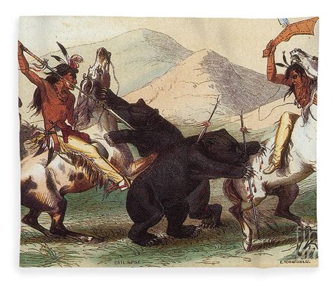 Native Americans Hunting Bear