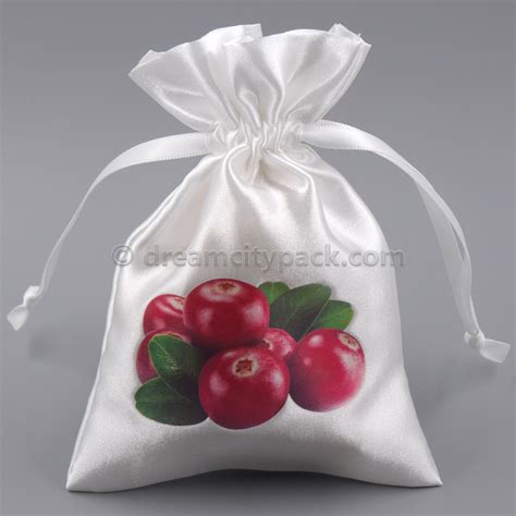 Satin Silk Drawstring Bags For Adult Sex Toys With Multicolored Logo