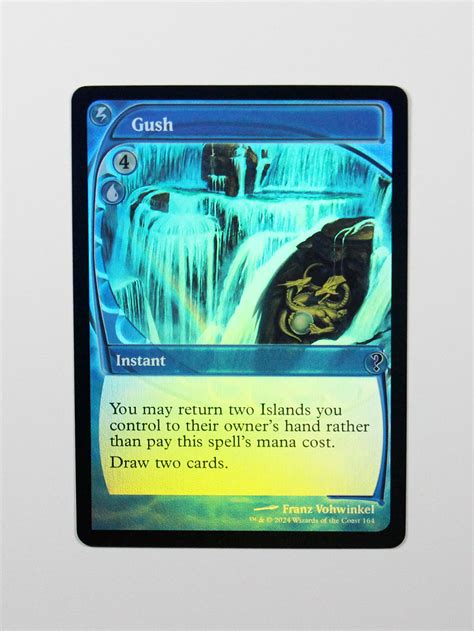 Gush Foil From Mystery Booster 2 Mb2 Mtg Proxy Magic Cardplus