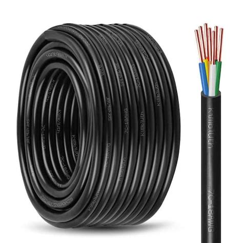 Vrby 183 Solid Sprinkler Wire 150 Ft 18 Gauge 3 Conductor