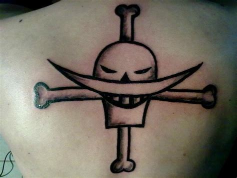 Whitebeard Tattoo Back