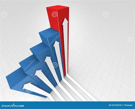 Chart With Arrows Stock Illustration Illustration Of Measure