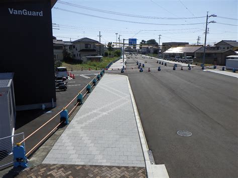 道路工事令和3年度 第33C424501号 都志太中央幹線街路整備工事歩道舗装工 山田組