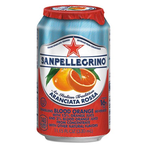 San Pellegrino Sparkling Beverage Aranciata Rossa Blood