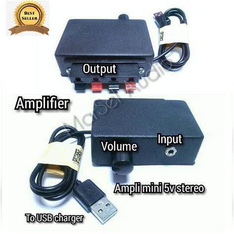 Jual Ampli Mini Stereo Bisa Untuk Gitar Cod Shopee Indonesia