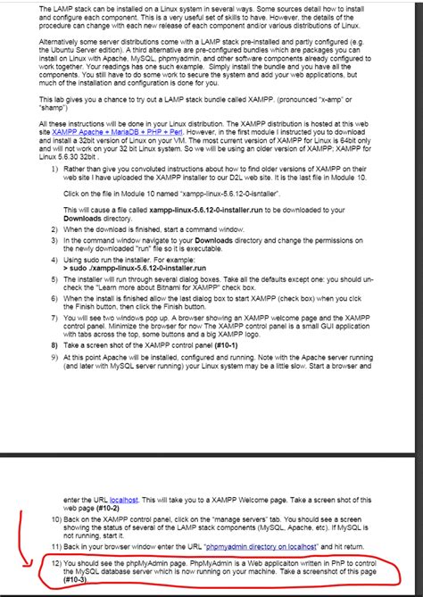 Solved The Lamp Stack Can Be Installed On A Linux System In