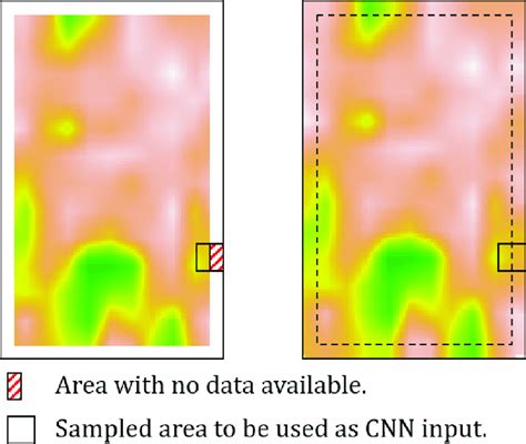 Example Of A Buffer Created To Assign Values To Areas With No Data On Download Scientific