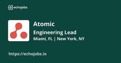 Atomic Is Hiring Engineering Lead Remote React Typescript Nodejs
