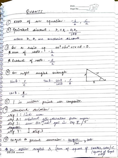 Quants Snap Formula Book Pdf