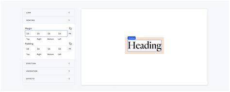 spacing