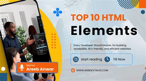 Top 10 Html Elements Every Developer Should Master
