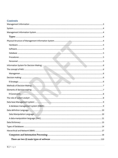 mis module pdf databases workstation