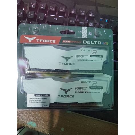 Jual Ram Ddr4 16 Gb Tforce White Rgb Syn Shopee Indonesia