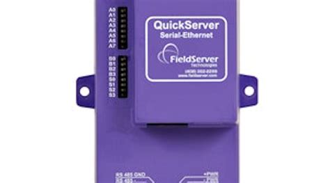 Quickserver By Fieldserver Technologies Is Design