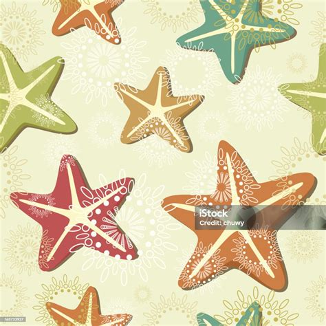 Pola Bintang Laut Ilustrasi Stok Unduh Gambar Sekarang Alam Bagian Rangkaian Bintang Laut