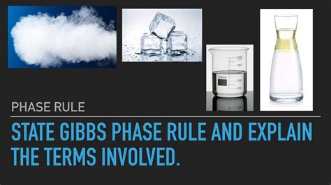 Gibbs Phase Rule