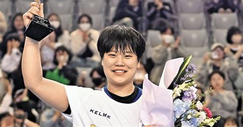 ‘신인 7순위 김민서 신인상에 챔프전 Mvp까지… “국가대표 되겠다”