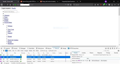 Cant Load Css Remotely Nginx Reverse Proxy Tautulli